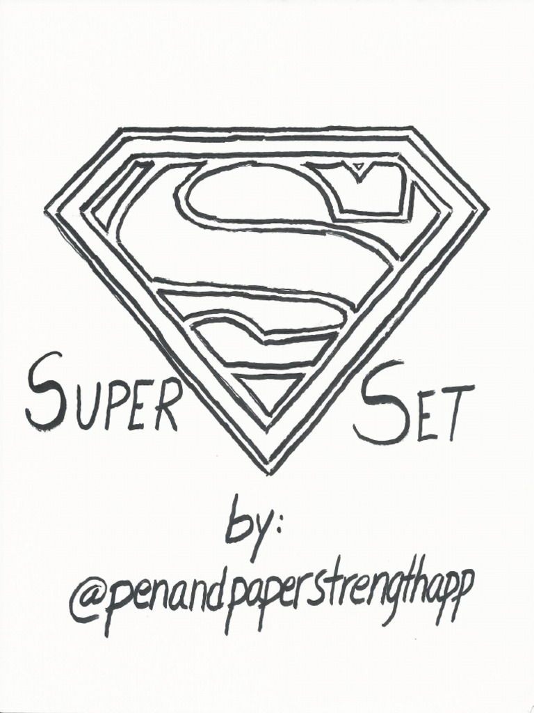 Ppsa Super Set 4 Week Plan | PDF