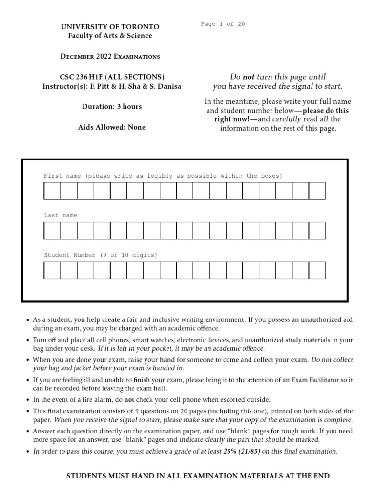 CSC236H1F-CM-12V | PDF | Computer Programming | Theoretical Computer Science