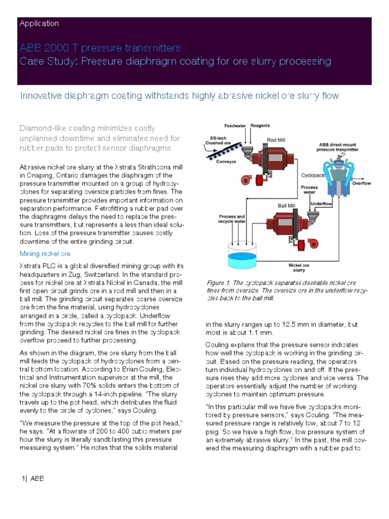 A P Mining Diaflex Coating 01-2012 | PDF | Mill (Grinding ...