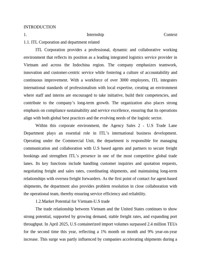 Introduction + Chapter 1 | PDF | Logistics | Cargo