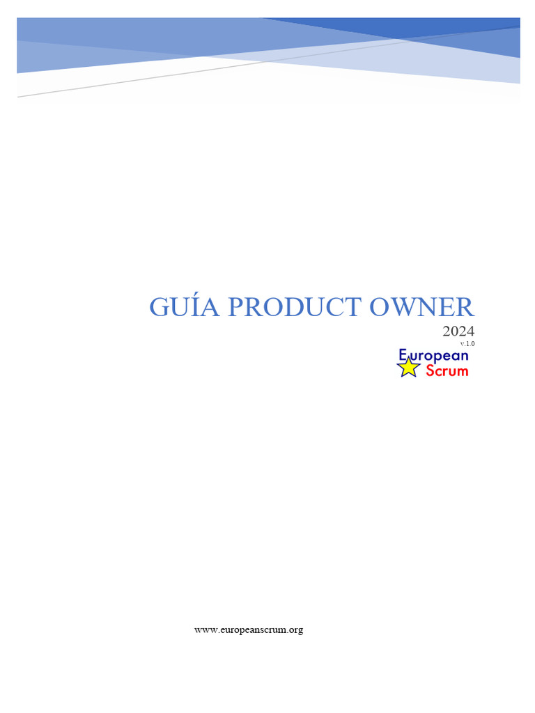 guía_oficial_product_owner_2024.v1.0_-_europeanscrum.org | PDF | Scrum ...