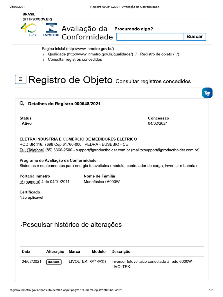 Inmetro-Livoltek-GT1-6K-D-No.-000548-2021 (2) (1) | PDF