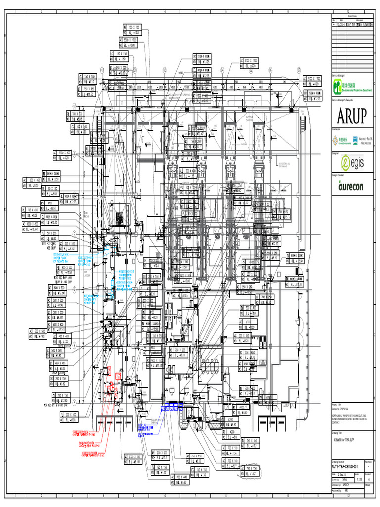 CEPYJVDS-000227 Combined Builders Work Drawing for TBA R1(1) | PDF