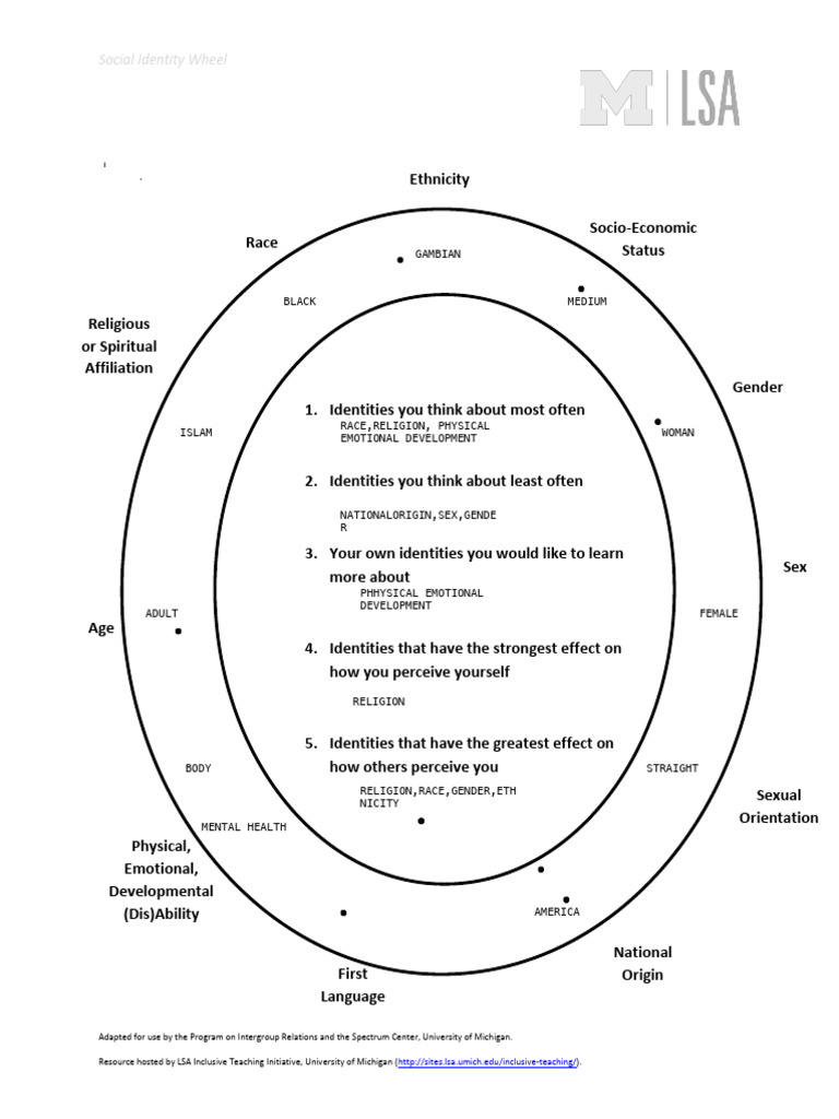 Understanding Social Identity Groups | PDF | Identity (Social Science ...