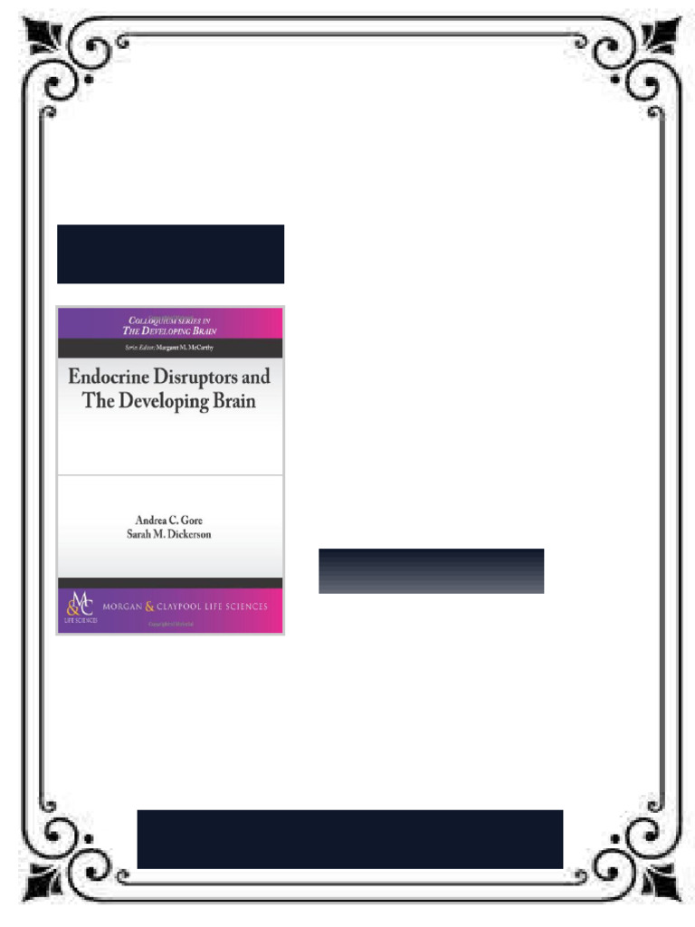 Endocrine disruptors and the developing brain 1st Edition Andrea C Gore ...