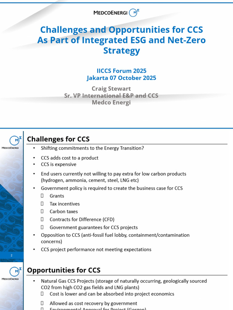 Craig Stewart MedcoEnergi.pptx | PDF