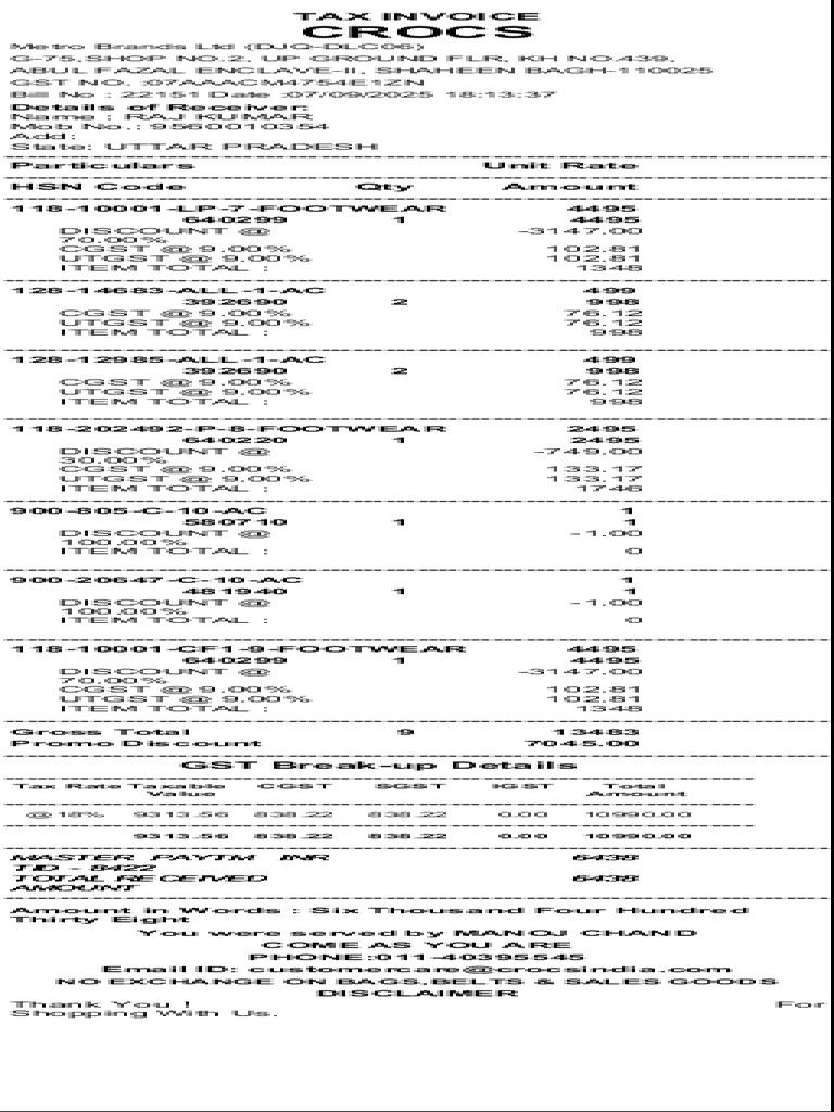 Crocs 2025-09-07 1757249911 | PDF