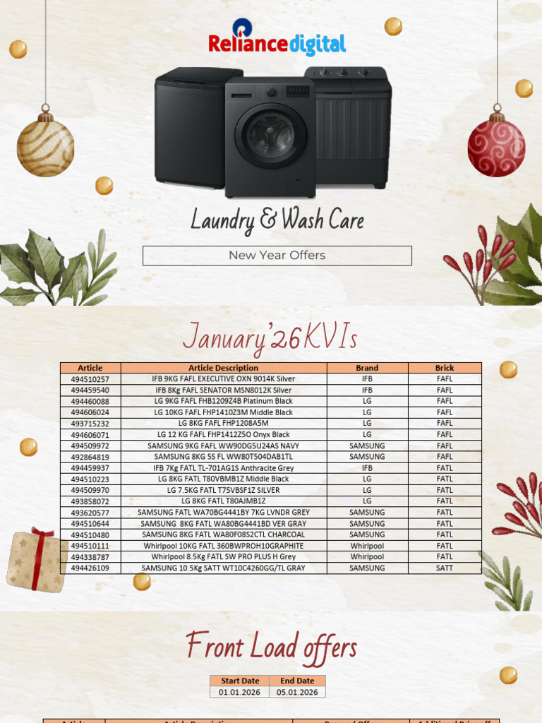 LWC Digital Jan 1st-5th Offers | PDF