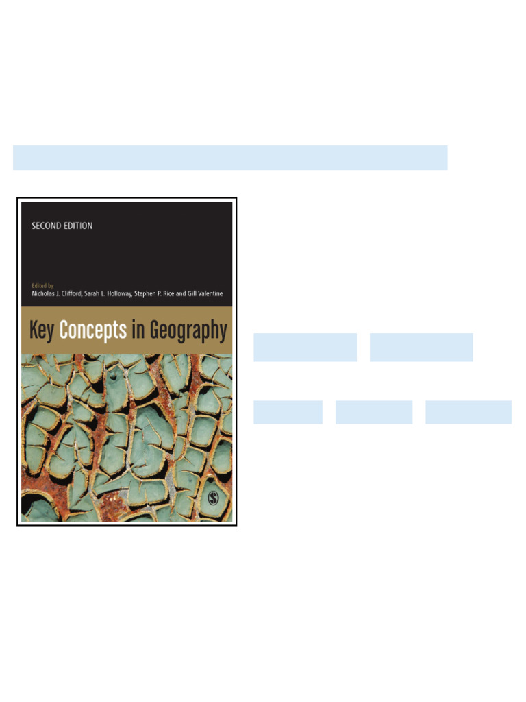 Key Concepts in Geography digital version 2025 | PDF
