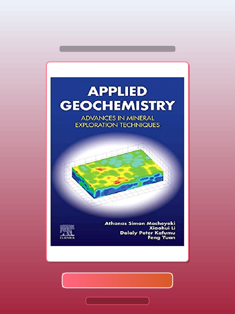 Test Bank for Applied Geochemistry Advances in Mineral Exploration ...