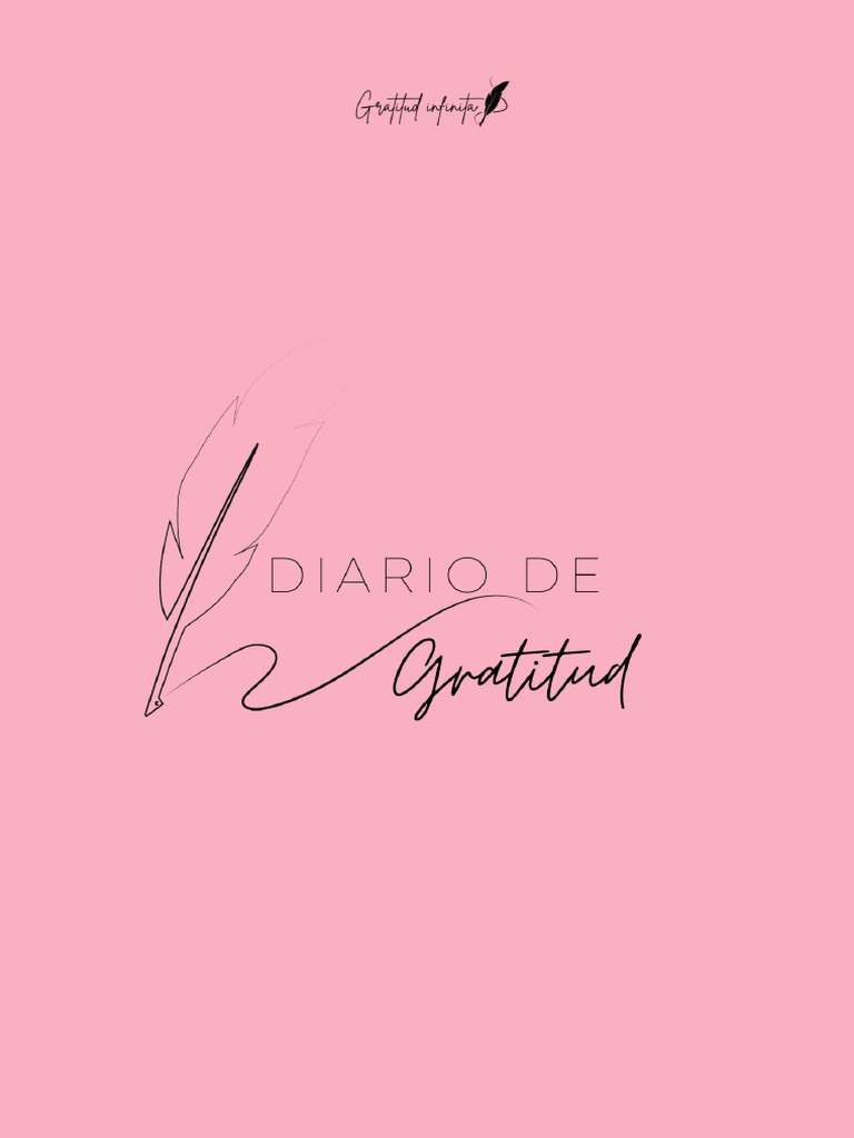 Diario de Gratitud y Objetivos Semanales | PDF | Gratitud | Felicidad