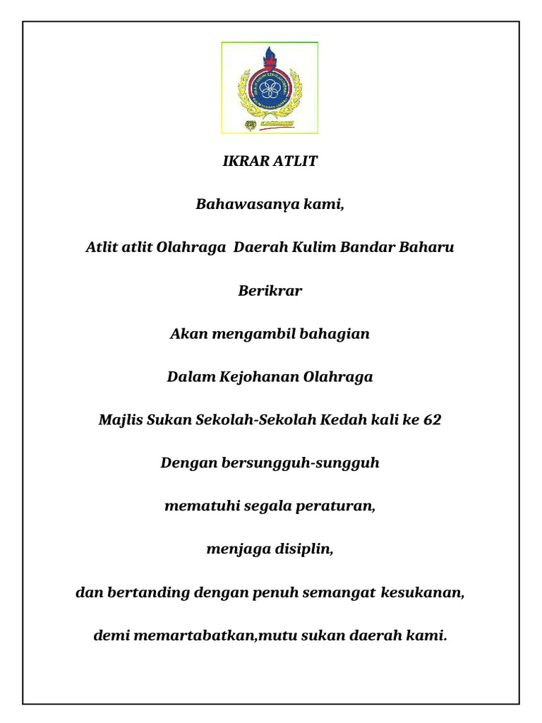 Ikrar Atlit | PDF