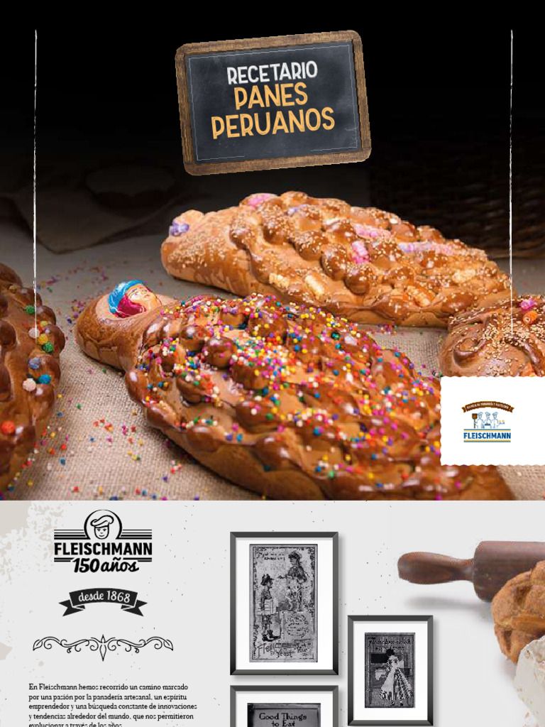Recetas de Panes Peruanos Artesanales | PDF | Panes | Levadura