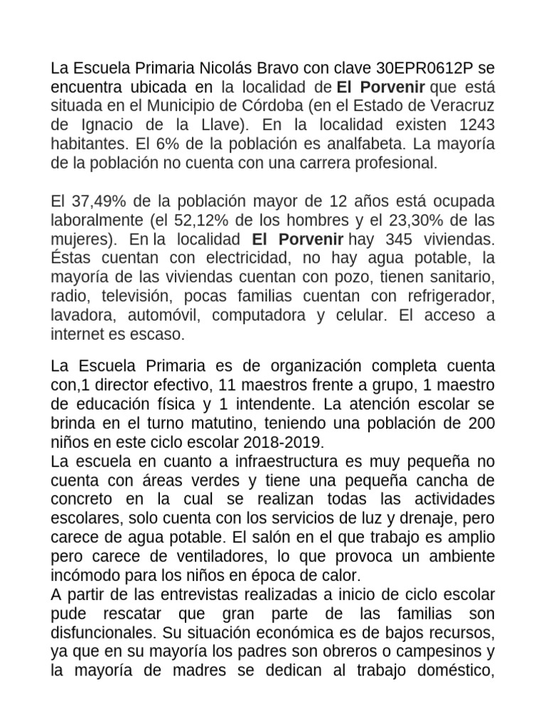 Ejemplo de Diagnostico de Grupo | PDF