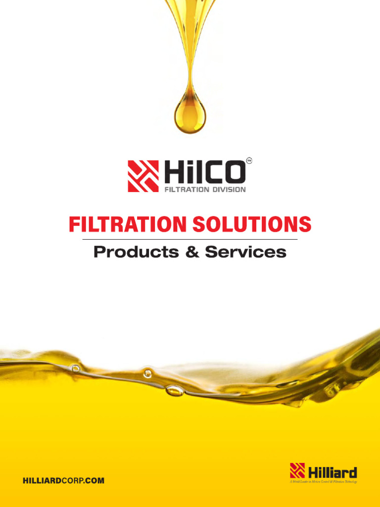 Hilco Full Line Catalog (Compressed) | PDF | Filtration | Valve