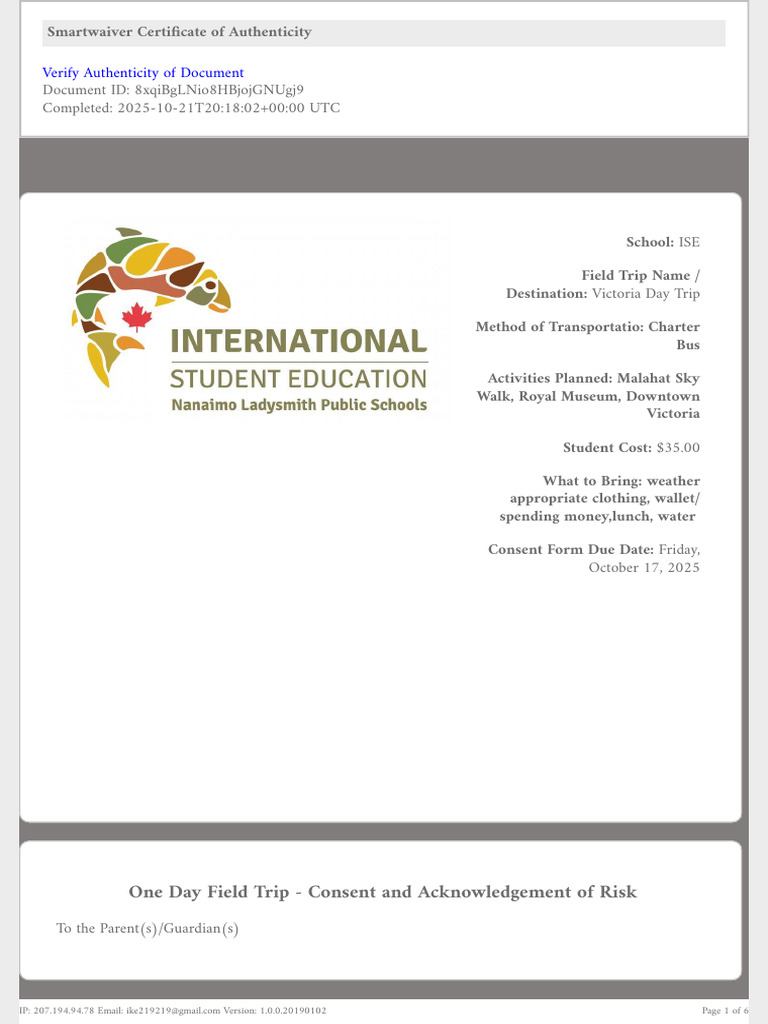 Hernaiz Iker 20251021 8xqiBgLNio8HBjojGNUgj9 | PDF | Risk | Safety