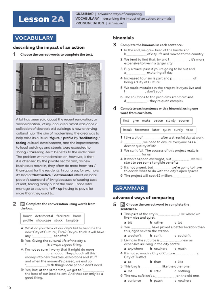 WB - Unit 2 | PDF | Linguistics