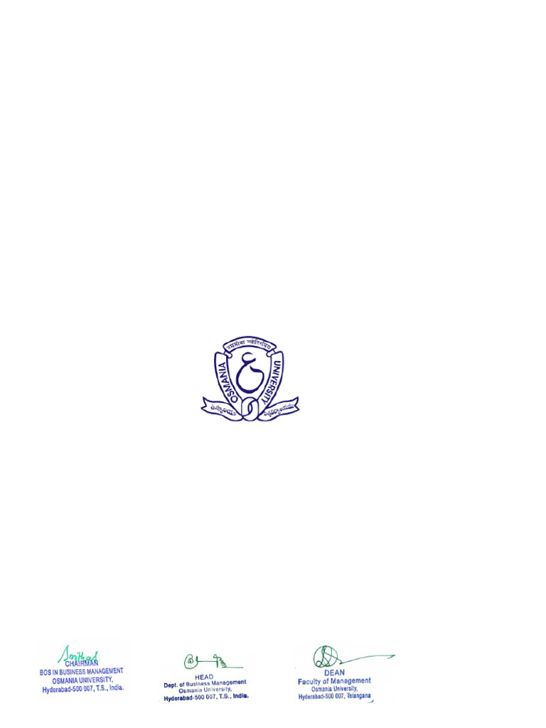 MBA Syllabus | PDF | Master Of Business Administration | Thesis