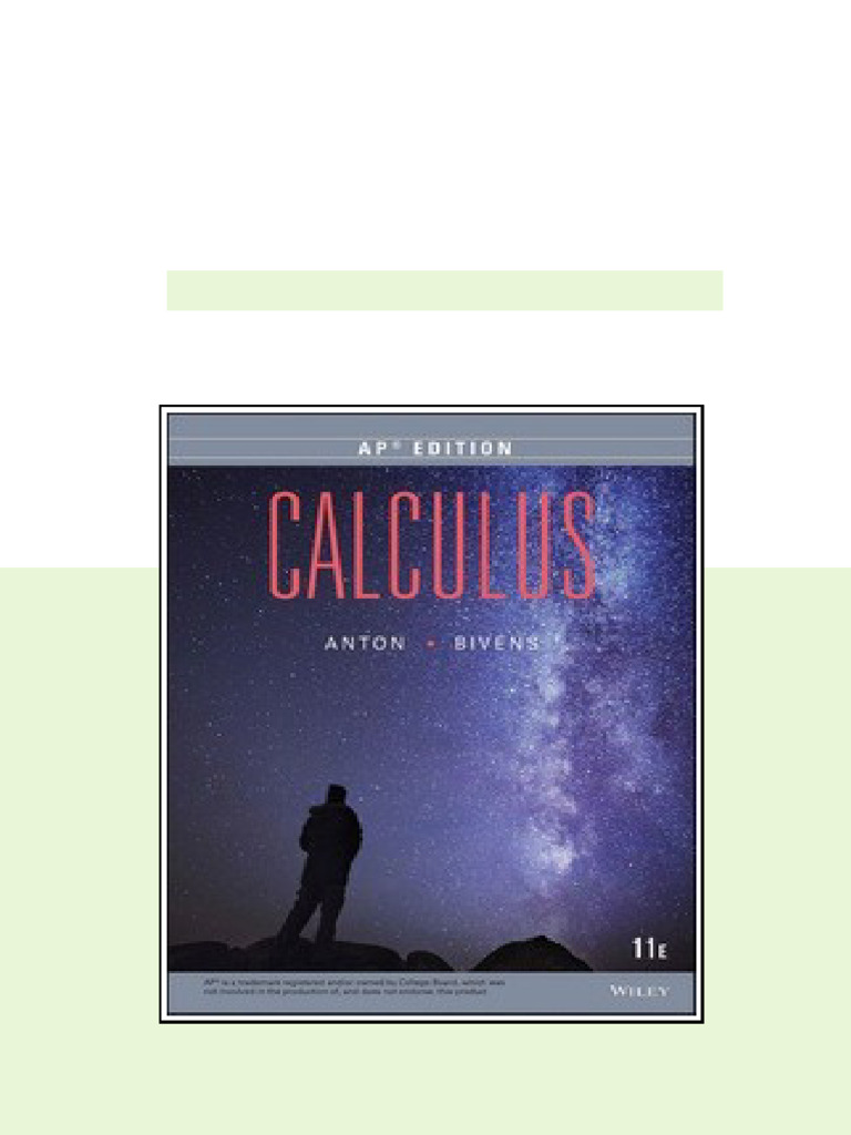 (eBook PDF) Calculus: AP Edition 11th Edition pdf version | PDF | Derivative | Function ...