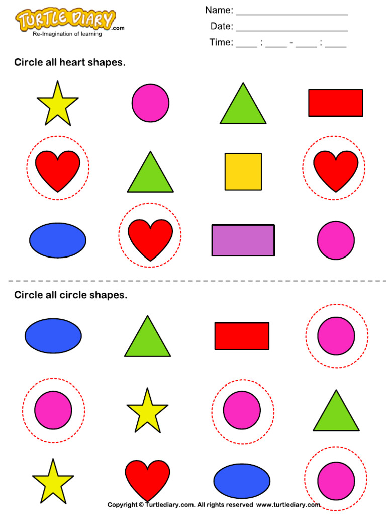 Answer Find The Shapes | PDF