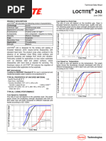 LOCTITE DRI 204 Technical Data Sheet | PDF | Nut (Hardware) | Screw