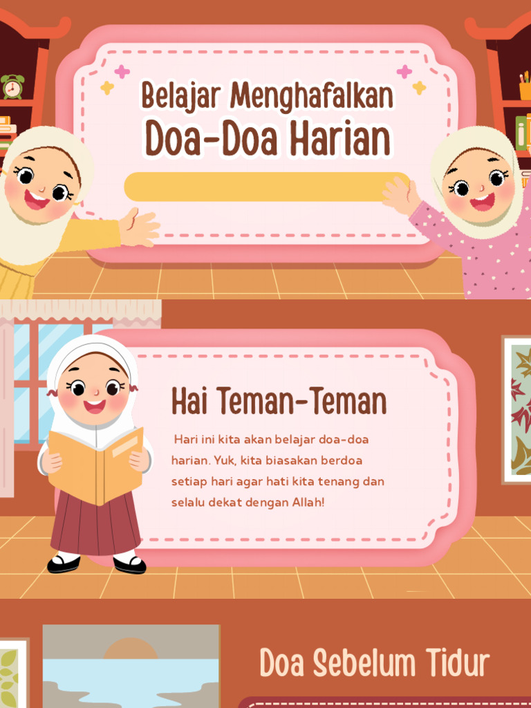 Doa Harian untuk Anak Muslim | PDF