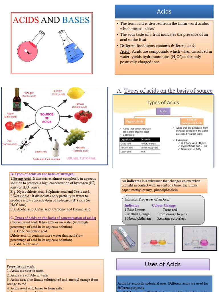 Understanding Acids and Bases Basics | PDF | Acid | Hydroxide
