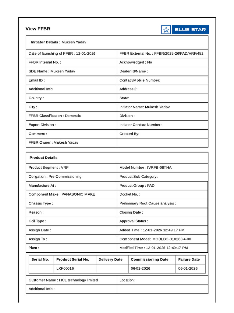 FFBR | PDF