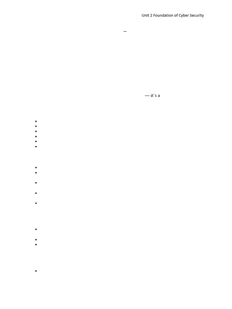 Foundations of Cyber Security Explained | PDF | Security | Computer ...