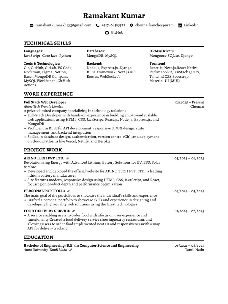 Download Resume 5 | PDF | Java Script | My Sql