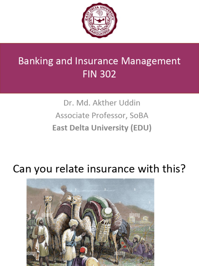 BIM Lecture 7 | PDF | Insurance | Risk