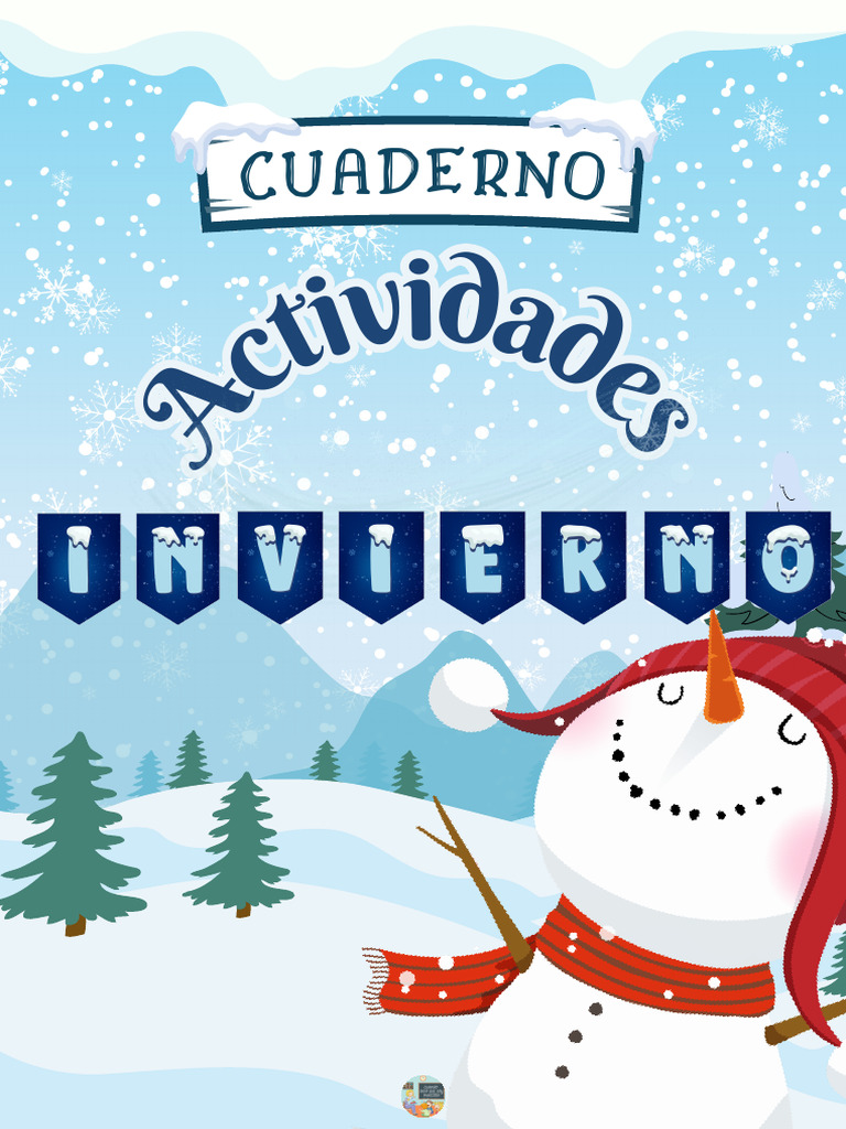 Cuaderno de Actividades El Invierno | PDF | Nieve | Precipitación