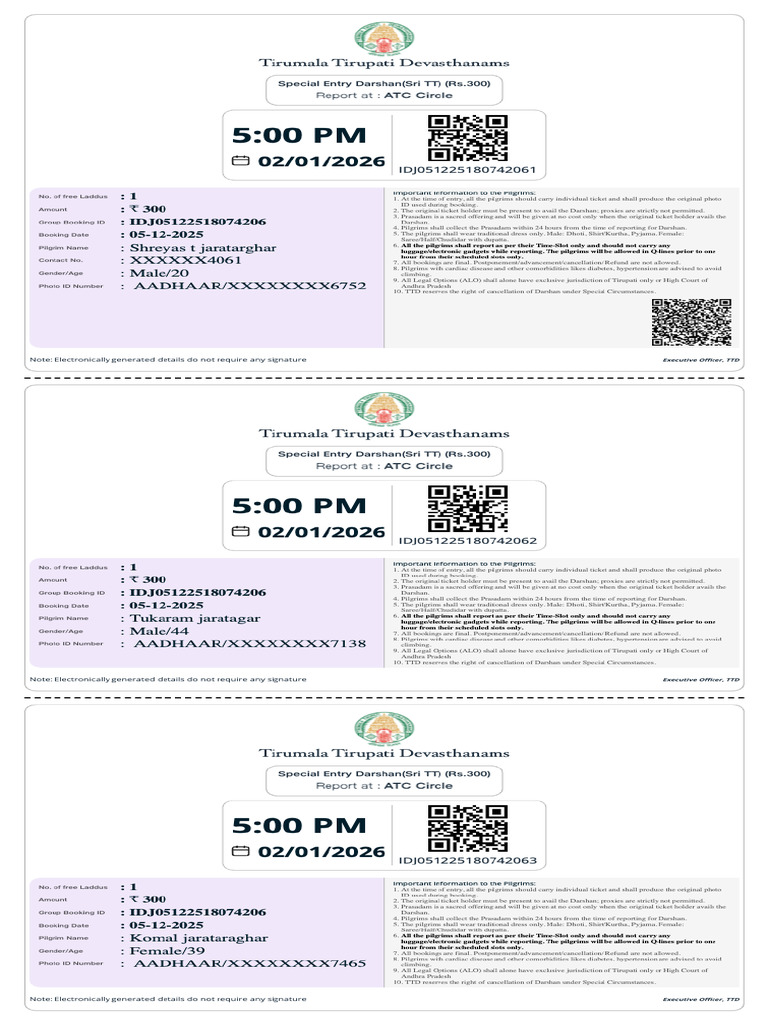 SED Receipt 2026 Jan | PDF