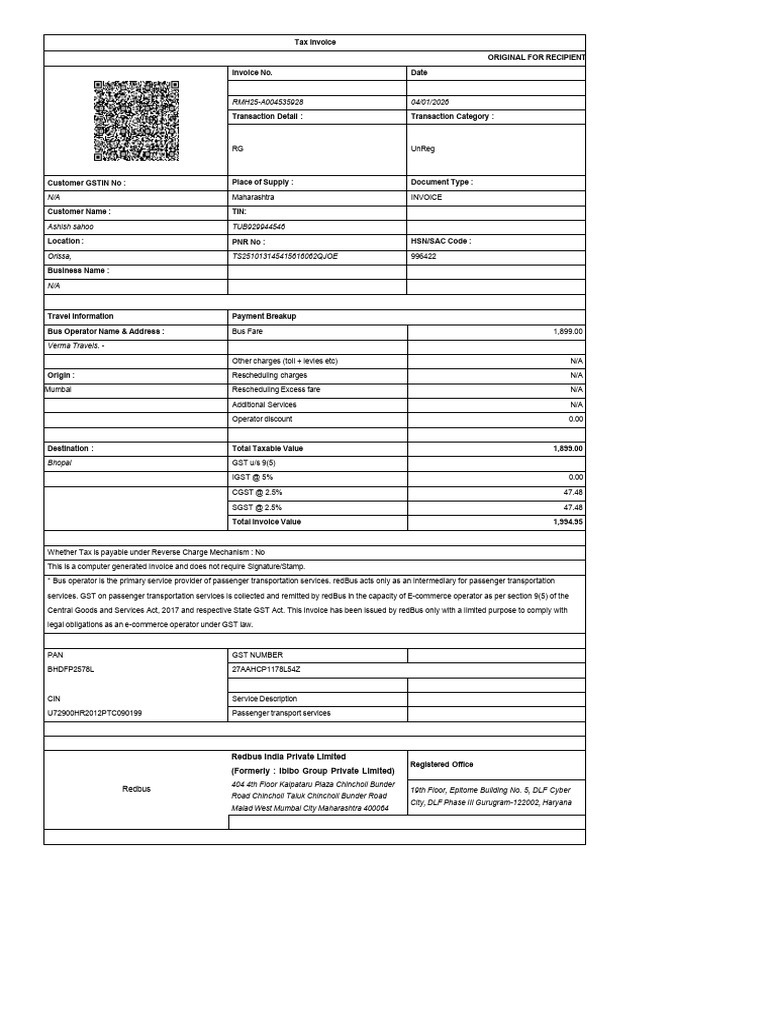 Bus Ticket | PDF | Government Finances | Taxes