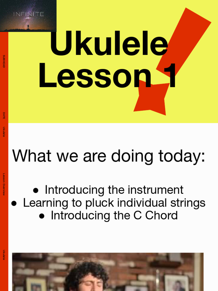 Ukulele Lesson 1 | PDF
