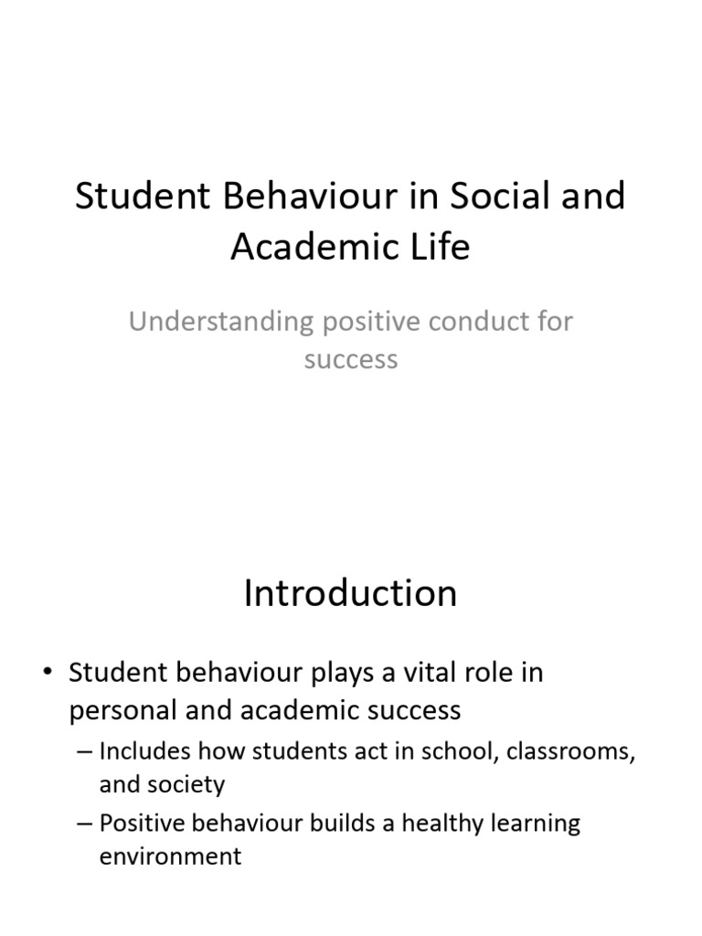 Student_Behaviour_in_Social_and_Academic_Life | PDF