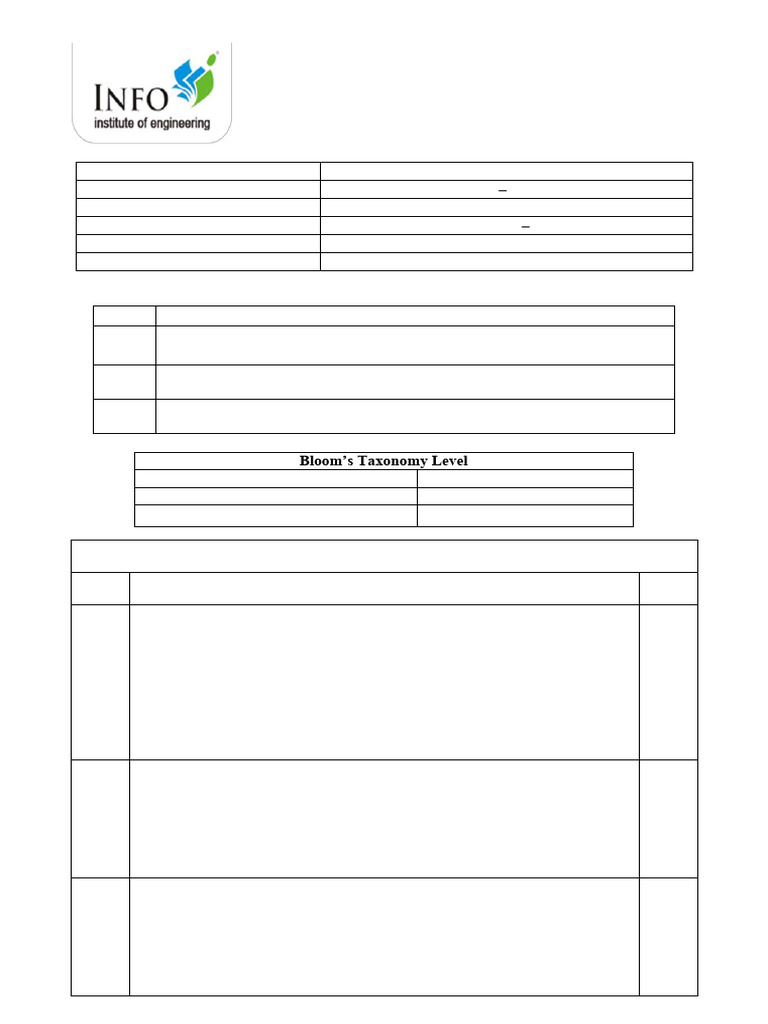 Internal 1 Eoc (Answer Key) (1) | PDF | Computer Data Storage | Central ...