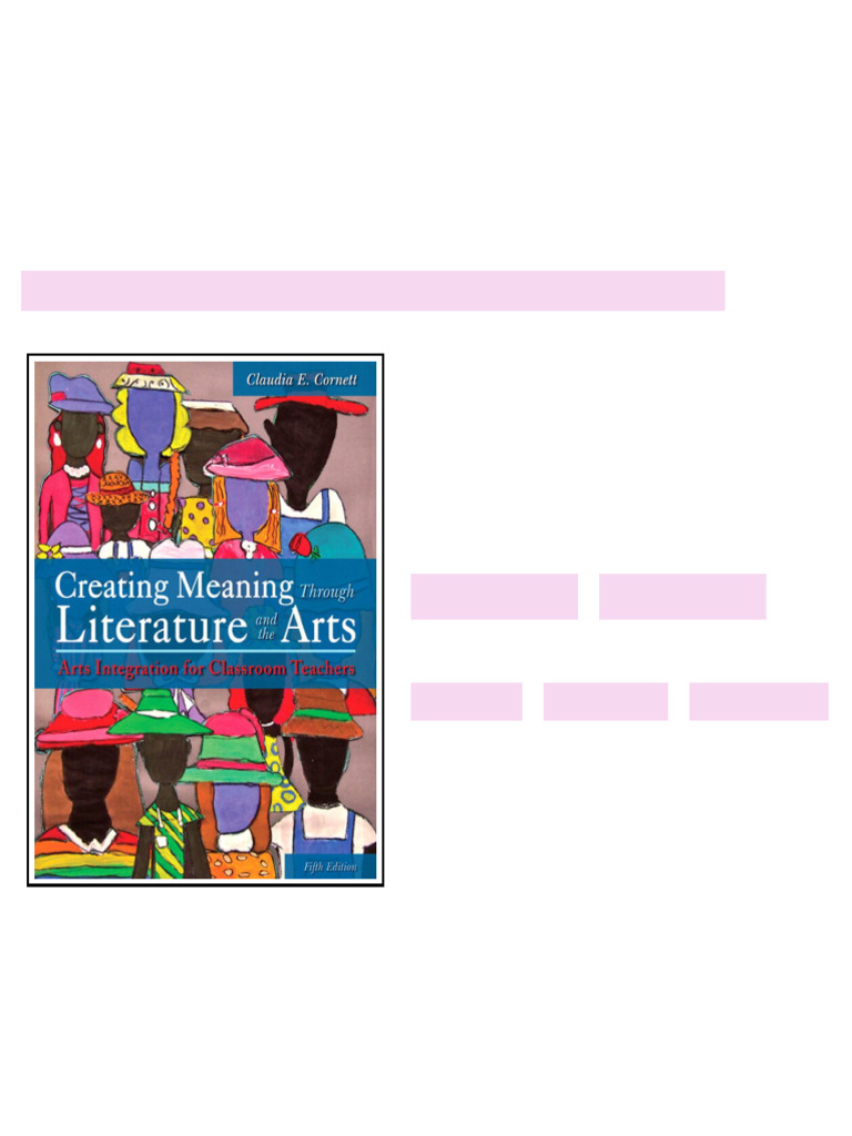 Creating Meaning Through Literature and the Arts digital version 2025 | PDF