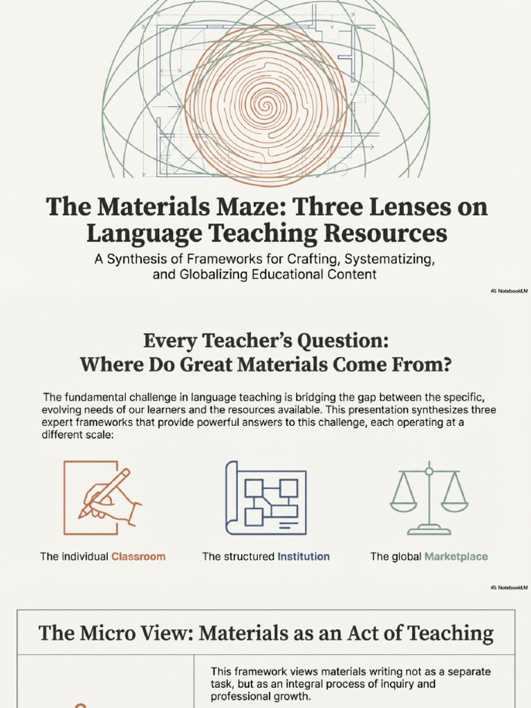 Framework for Materials Development | PDF