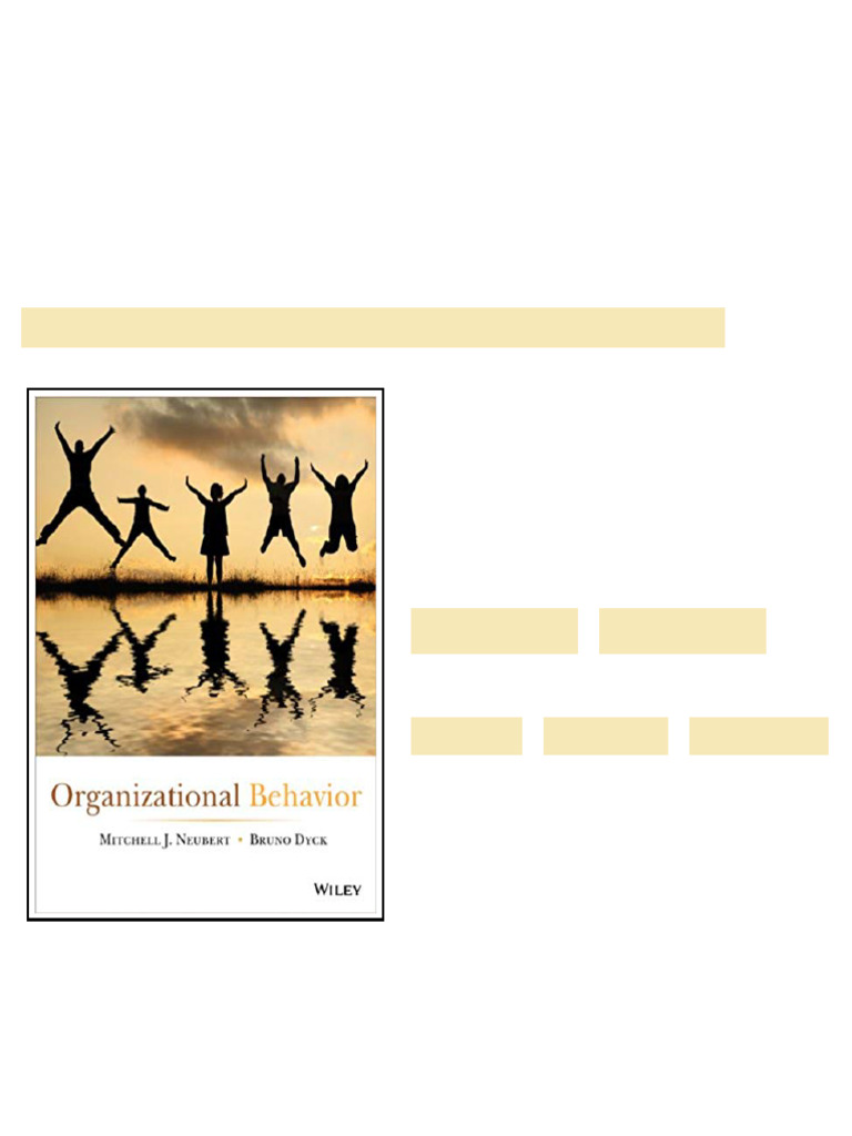 (Test Bank) Organizational Behavior Binder Ready Version by Mitchell J ...