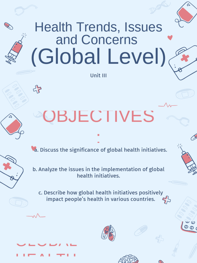 Global Health Trends and Initiatives | PDF | Tuberculosis | Malaria