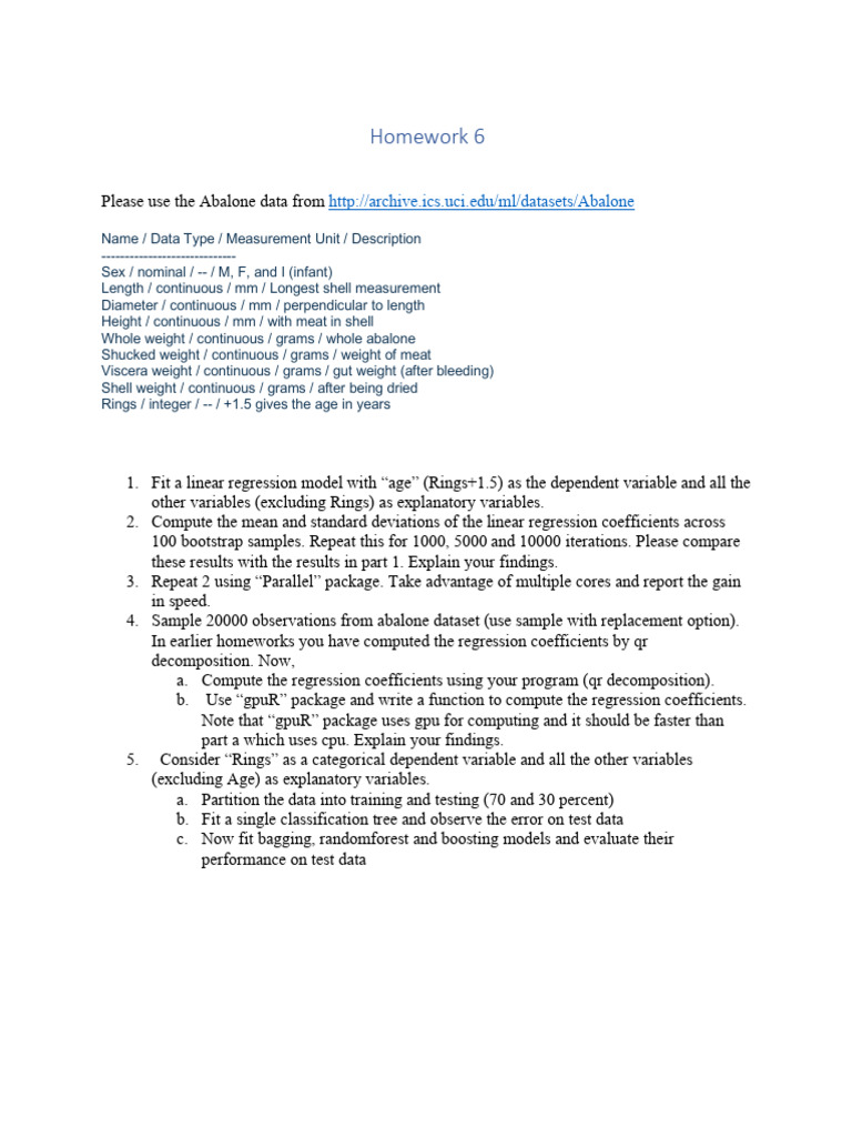 Hw6 | PDF