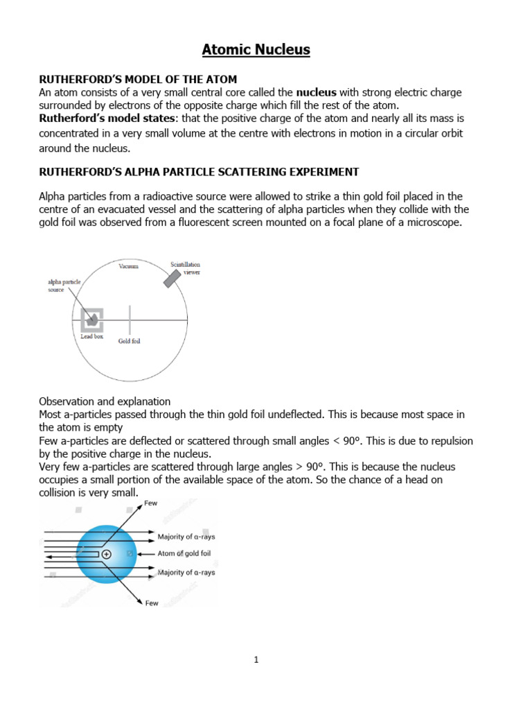Atomic structure 2024 | PDF | Energy Level | Atoms