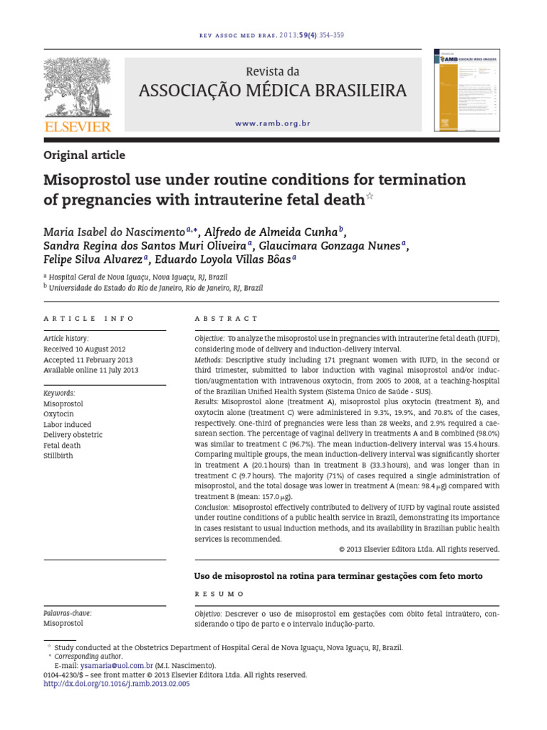 10.1016@j.ramb.2013.02.005 | PDF | Childbirth | Pregnancy