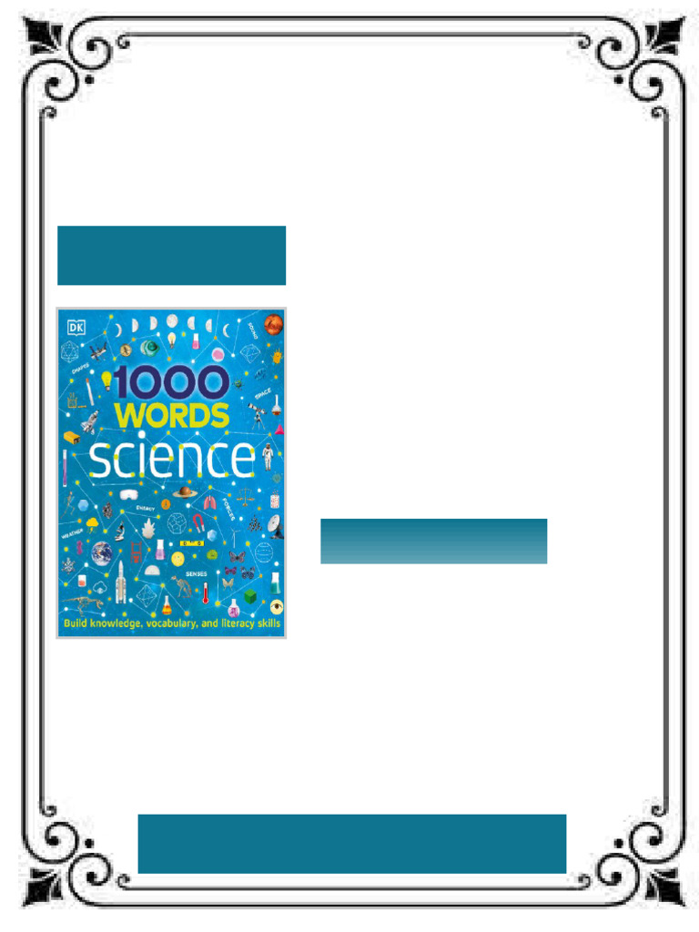 1000 Words Science 1st Edition Jules Pottle eBook pre-release pdf | PDF ...
