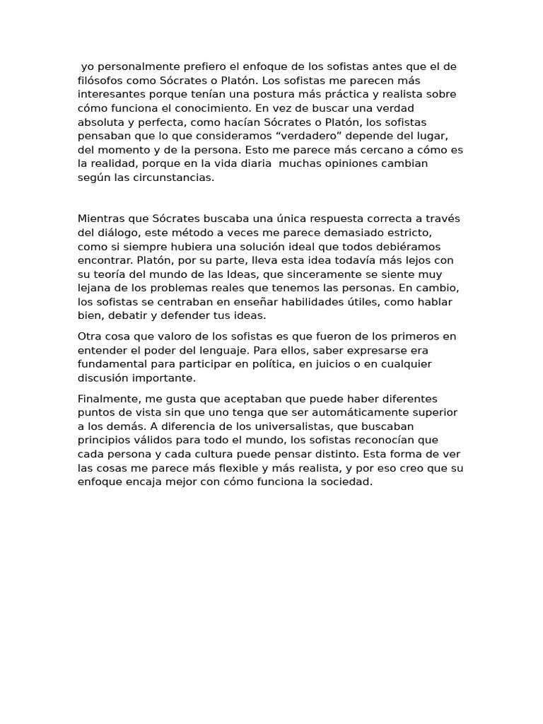 Reflexión Personal | PDF