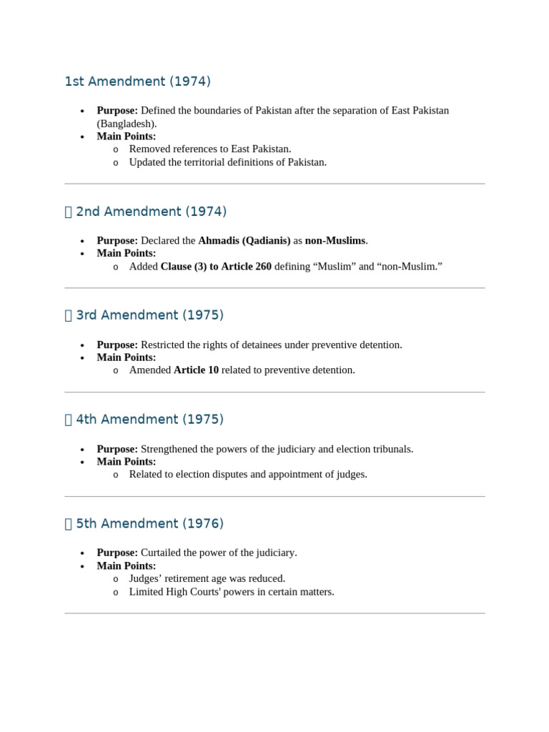 Constitutional Amendments | PDF | Government | Legal Documents