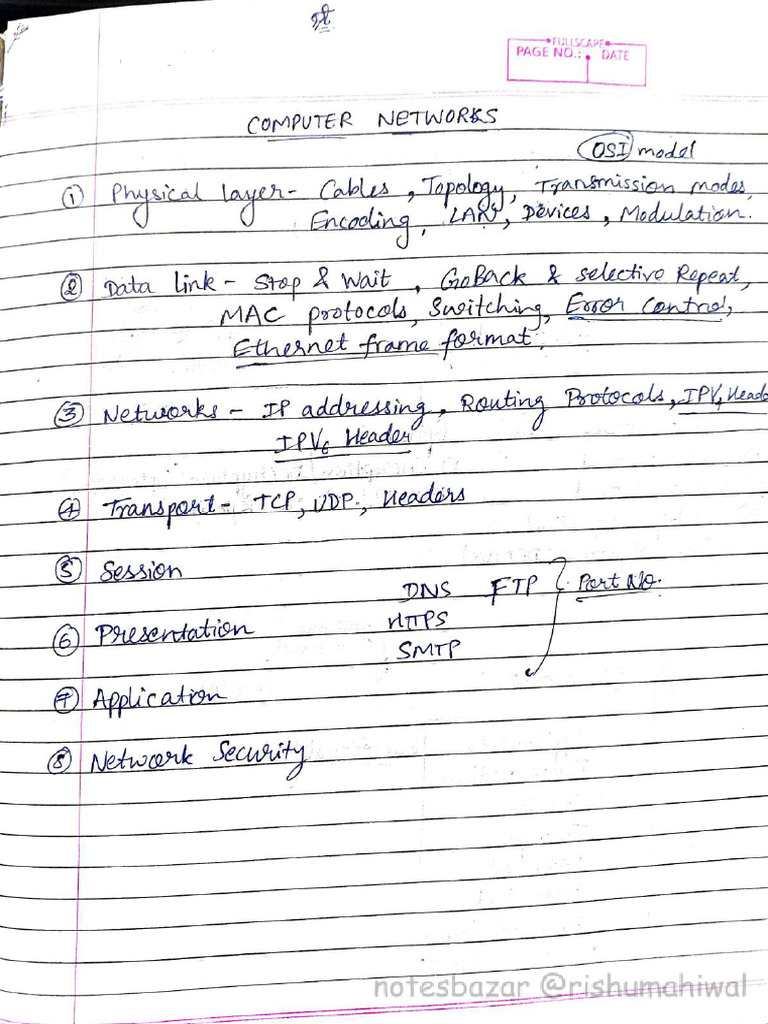 Gate Smasher Ke CN Notes | PDF | Internet Protocols | Routing