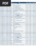 Edexcel IAL January 2026 Timetable | PDF | Physics | Psychology