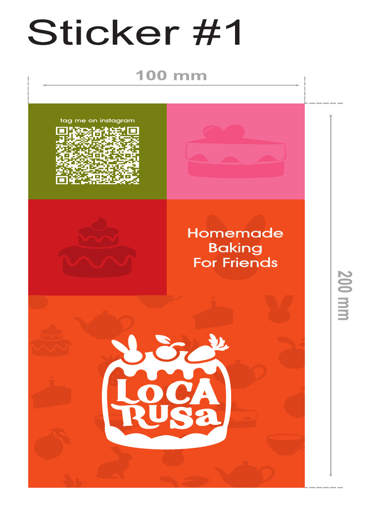 For PRINT Loca Rusa Stickers | PDF